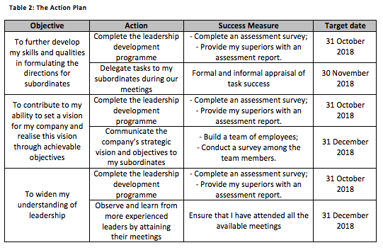 Individual Development Plan Sample Manager Stormcalendar